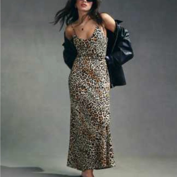 ASOS | Dresses | Asos Leopard Print Maxi Dress | Poshmark